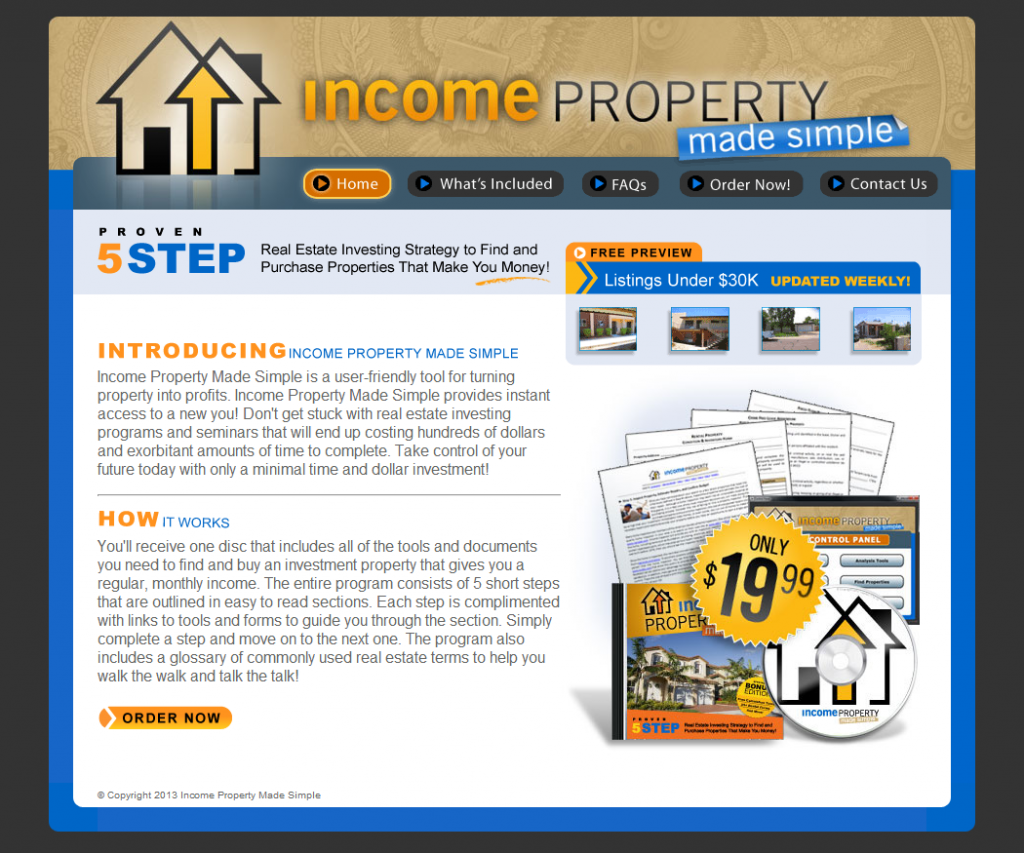 Income Property Made Simple | Jerry R Cole Consulting Group, LLC