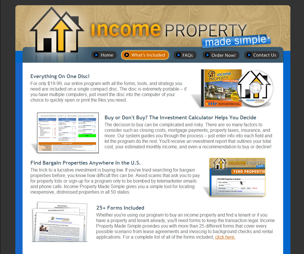 Income Property Made Simple | Jerry R Cole Consulting Group, LLC